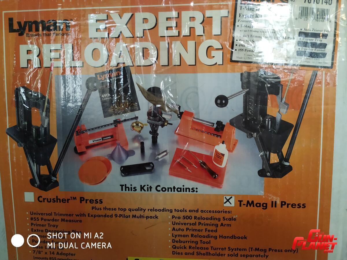 Gun Planet | Lyman T-Mag 2 press + limpiador de vainas RCBS.