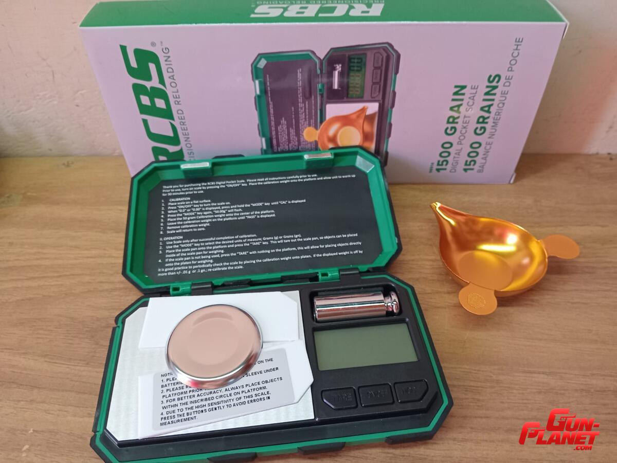 Gun Planet | RCBS Balanza digital RCBS 1500 Grain Pocket